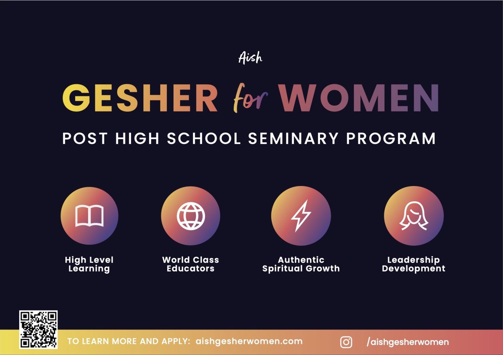 Aish Gesher for Women - Israel Next Year